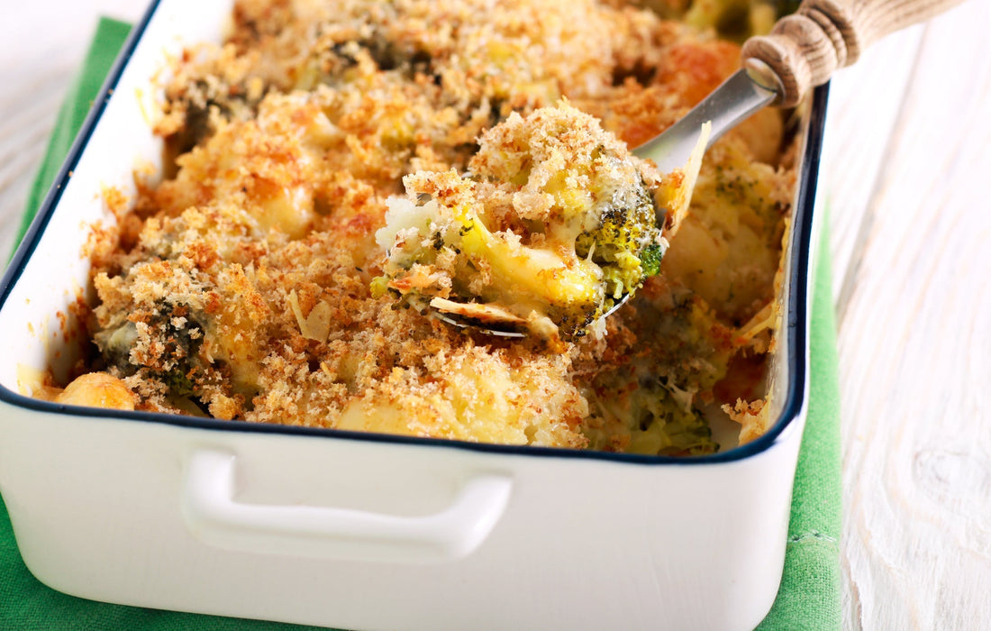 Leek and Broccoli Crumble recipe – WillPowders