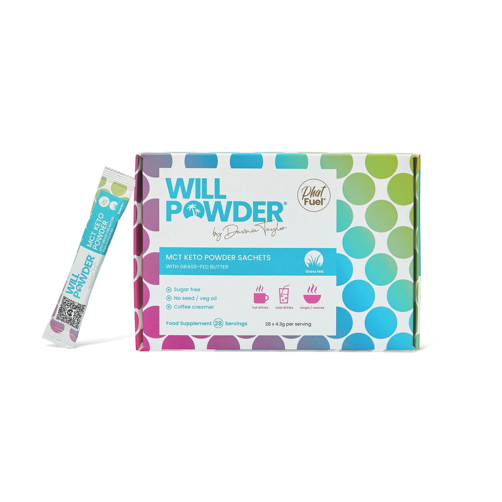 MCT Keto Creamer Travel Sachets – WillPowders