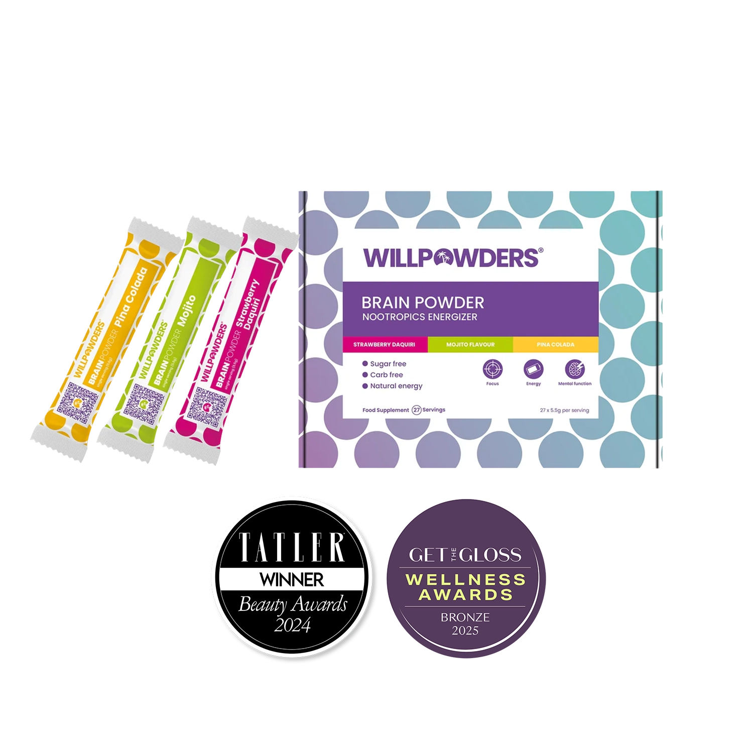 Brain Powder Nootropics Energizer | WillPowders