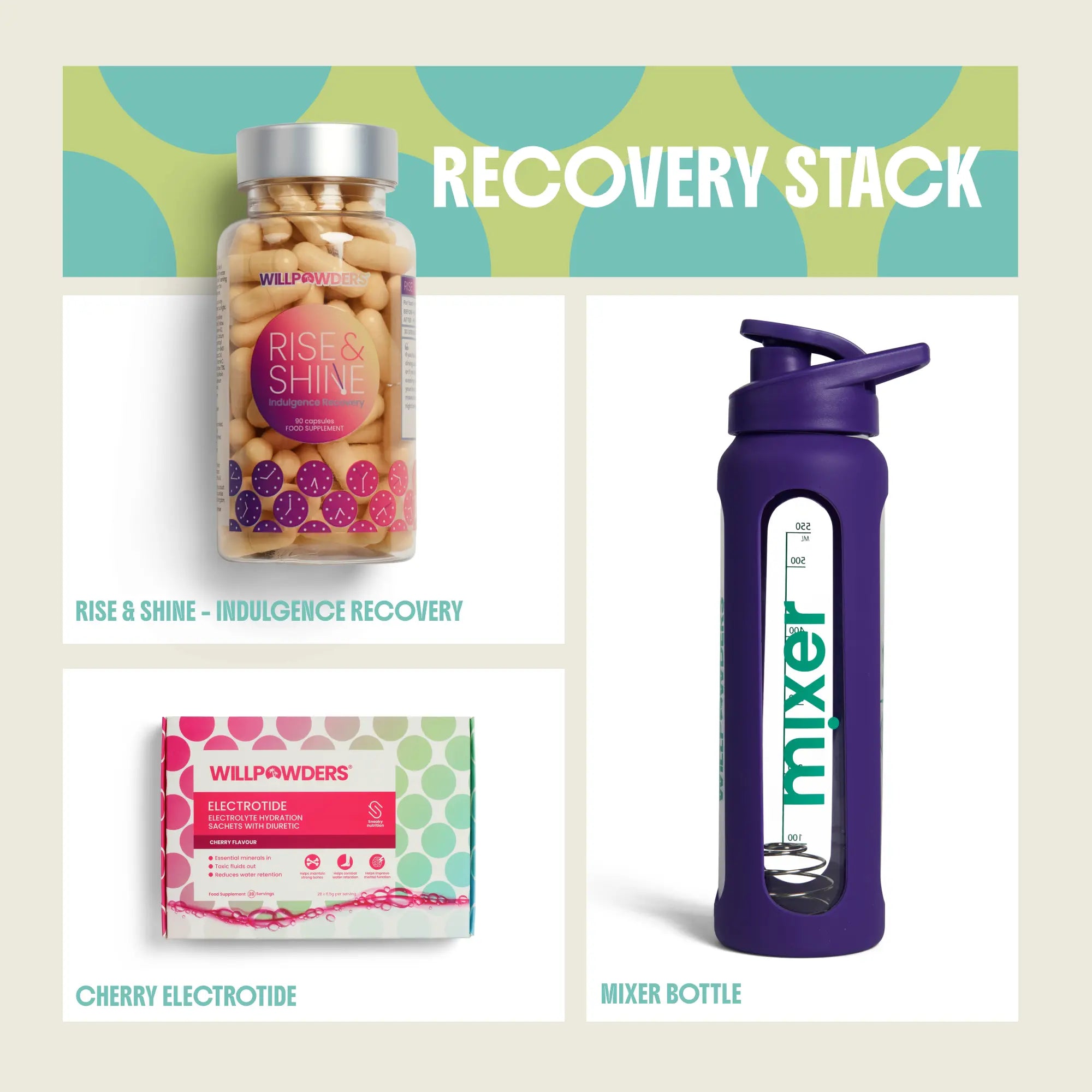 Recovery Stack Bundle | Hydration, energy & revival | WillPowders