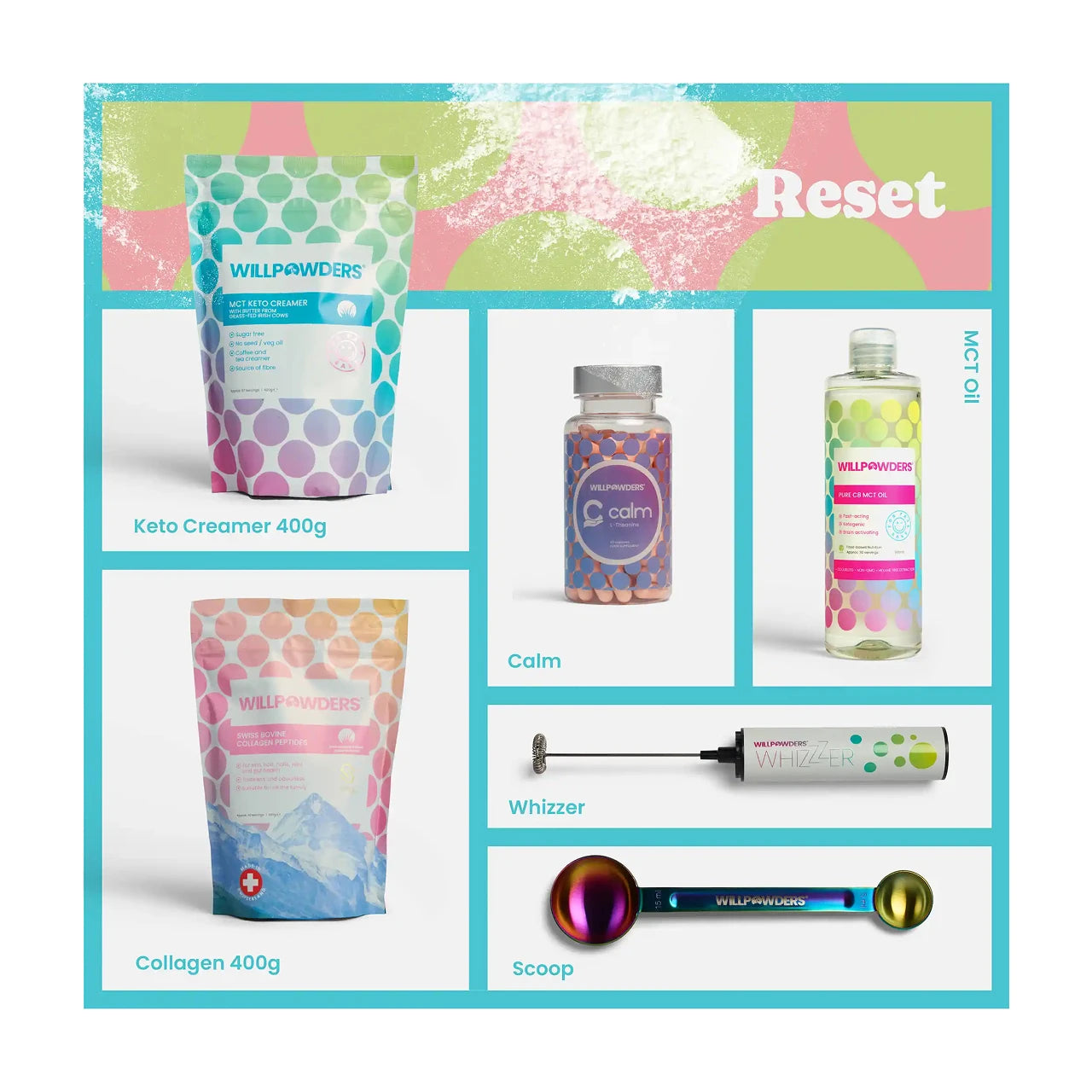 Reset Bundle | Time to refuel, recharge and restore | WillPowders
